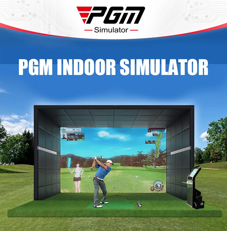 PGM P6 Golf Simulator - 4K Camera Projector System