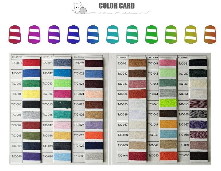 65/35 Bleach White Yarn Blended Chunky Yarn For Knitting And Weaving ...