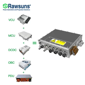 Integrated Ev Controller 5 In 1 For 20kw/40kw Electric Vehicle ...