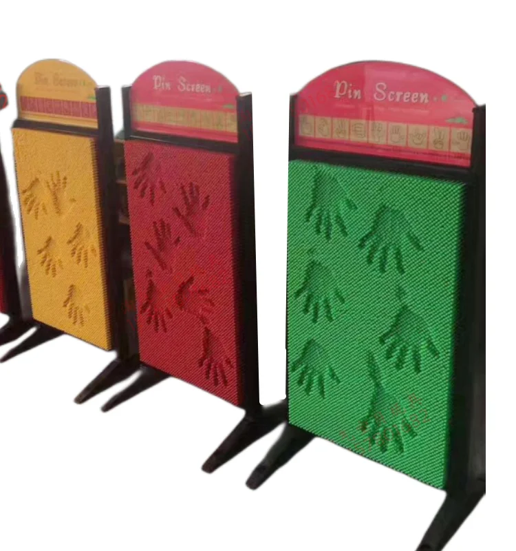 Hot Blue Green Red Yellow Kid Pin Screen Toy - Educational