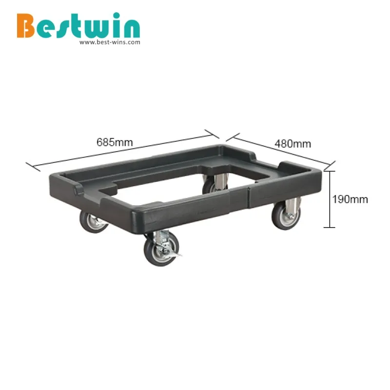 Plastic Transport Trolley Cart Dolly for Dough Tray| Alibaba.com