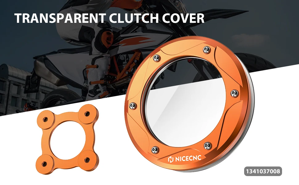Nicecnc Transparent Clutch Cover for KTM 690 ENDURO R