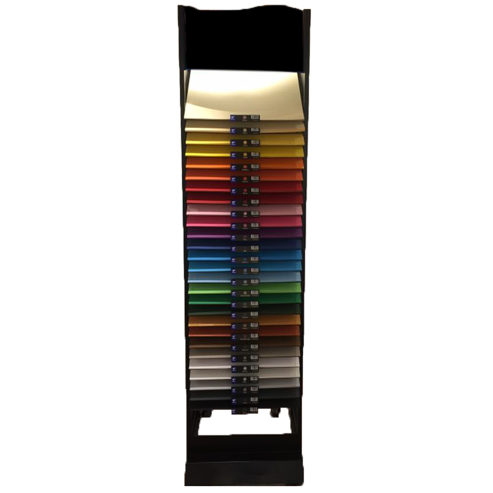 Multilayers Scrapbook Paper Display Rack for Stationery Store