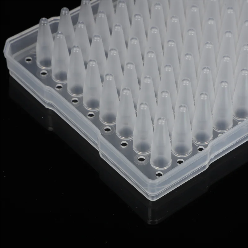 Factory Manufacture Laboratory Transparent Disposable 96 Well Pcr Plate ...