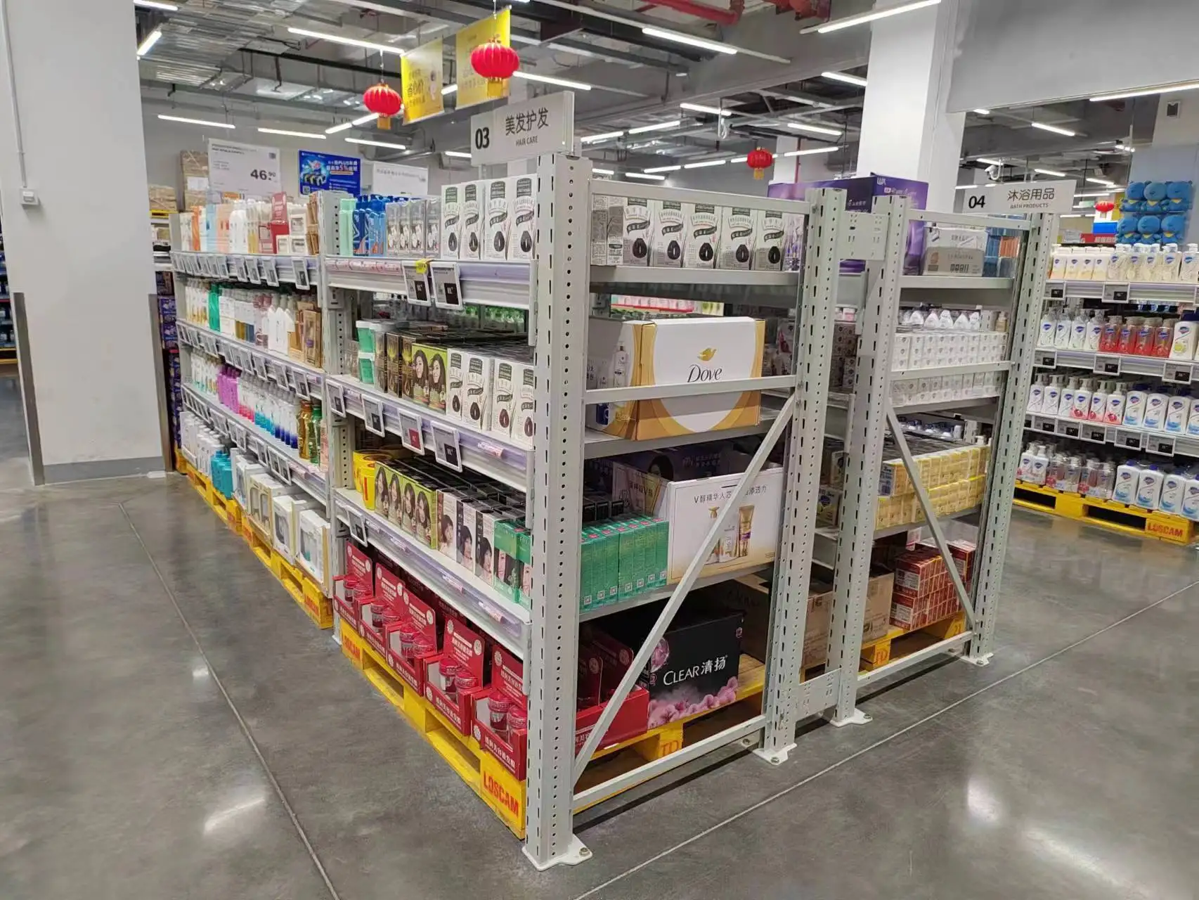 Xinde Supermarket Racks - Durable & Customizable Display Shelves