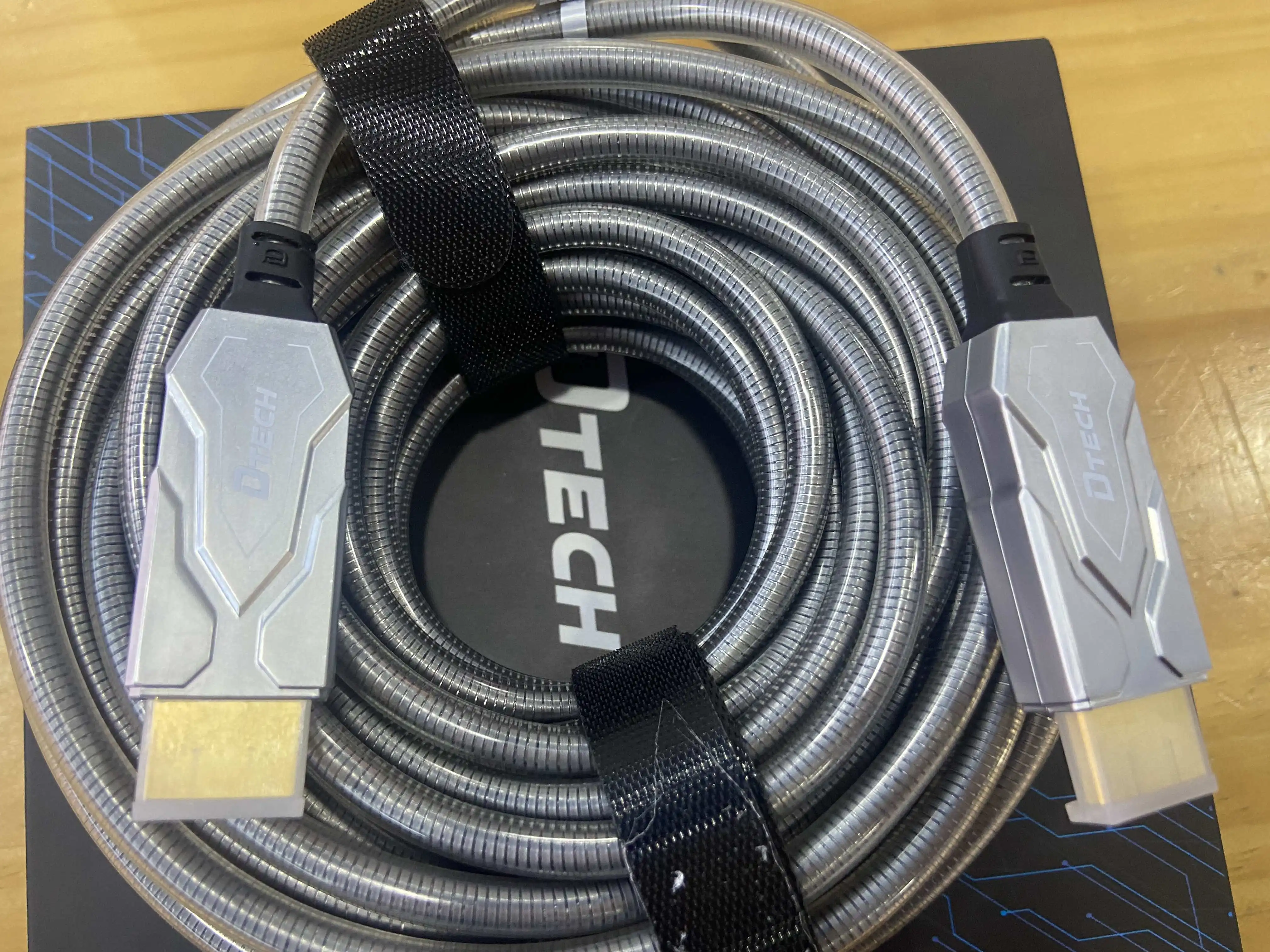 Dtech Armoured Hdmi 2.1 20m Ultra Hd 8k 60hz 4k 120hz Multimedia Video ...