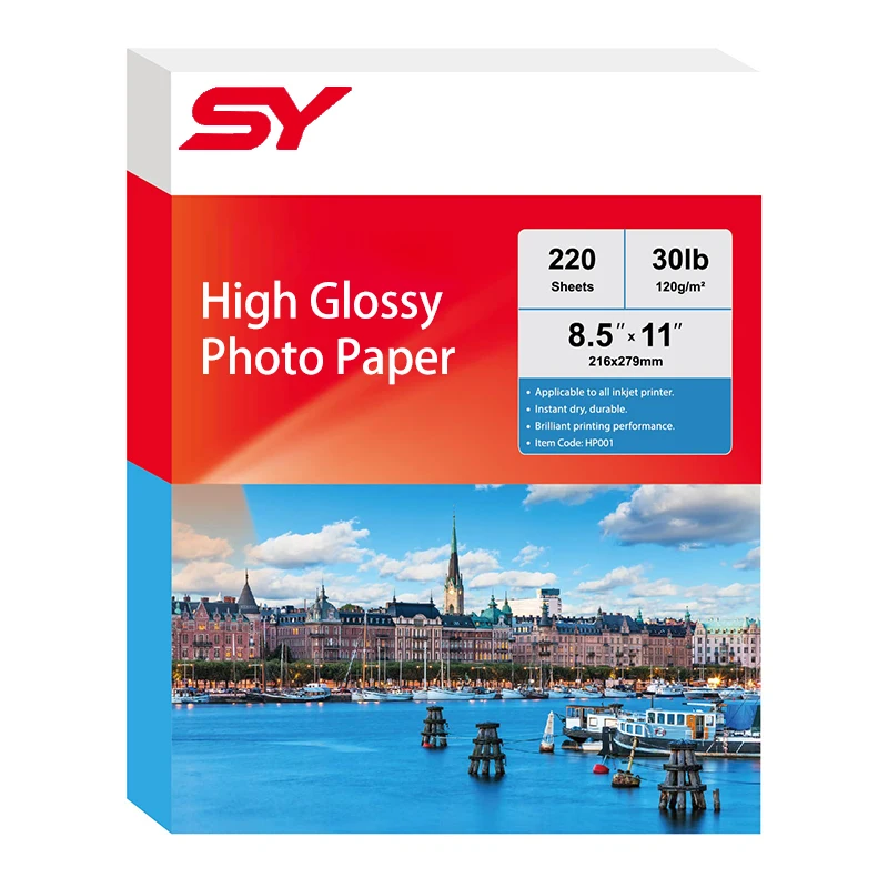 115g-260g A4 Size High Gloss Matte Single-Sided Double-Sided Waterproof ...