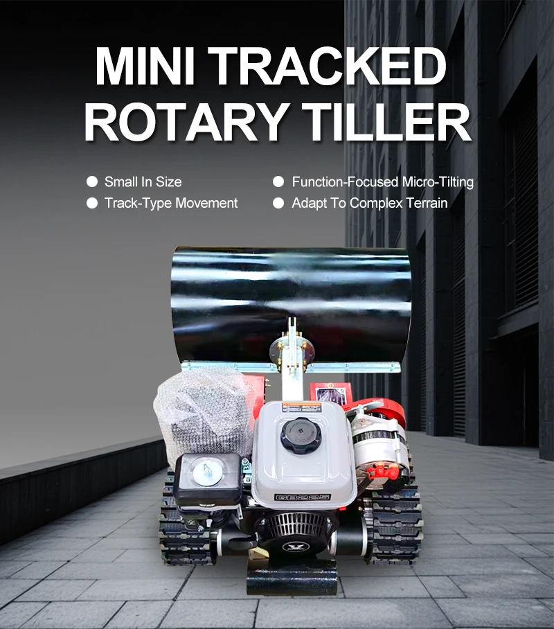 Small Remote Control Tiller for Vegetable Fields & Orchards