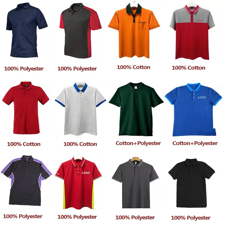 Polyester Mechanic Construction Work Wear Hi Vis Polo T-shirts