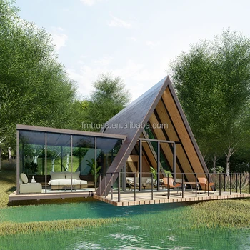 Triangle Trilateral Wood Made Small Cabin /tiny House/camping Pod - Buy ...