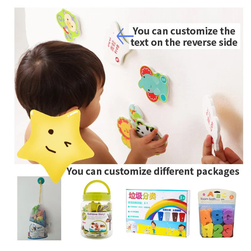 Artamber 36 Bath Letters And Numbers Eva Foam Baby Bathtub Bath Toys ...