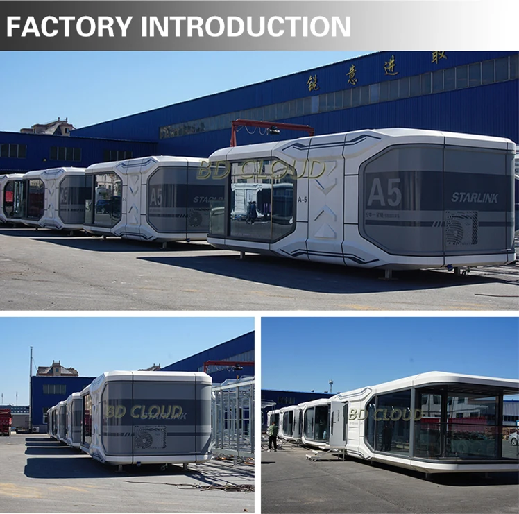 Modern Design Single Sleeping Capsule Bed Sleeping Pod Smart Capsule ...