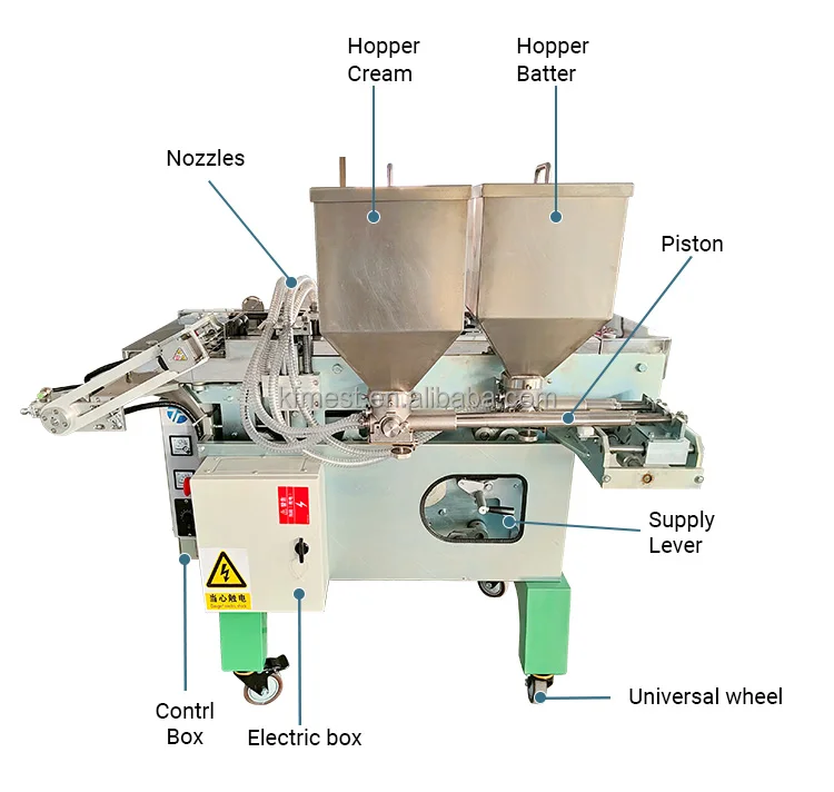 Automatic Korean Custard Moshi Manju Cake Fish Corn Shape Delimanjoo ...