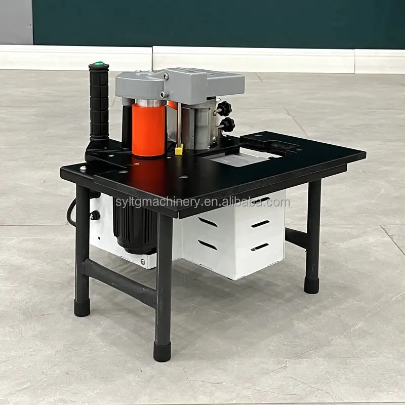 Mini Automatic Manual Woodworking Portable Edge Banding Machine Curve ...