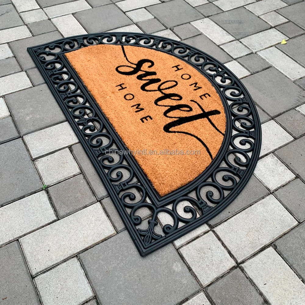 Outdoor Interchangeable Entrance Coir Rubber Door Mats