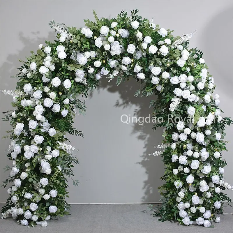 Wedding Flower Arch Background Arch Stage Props Decor Flower Stand ...