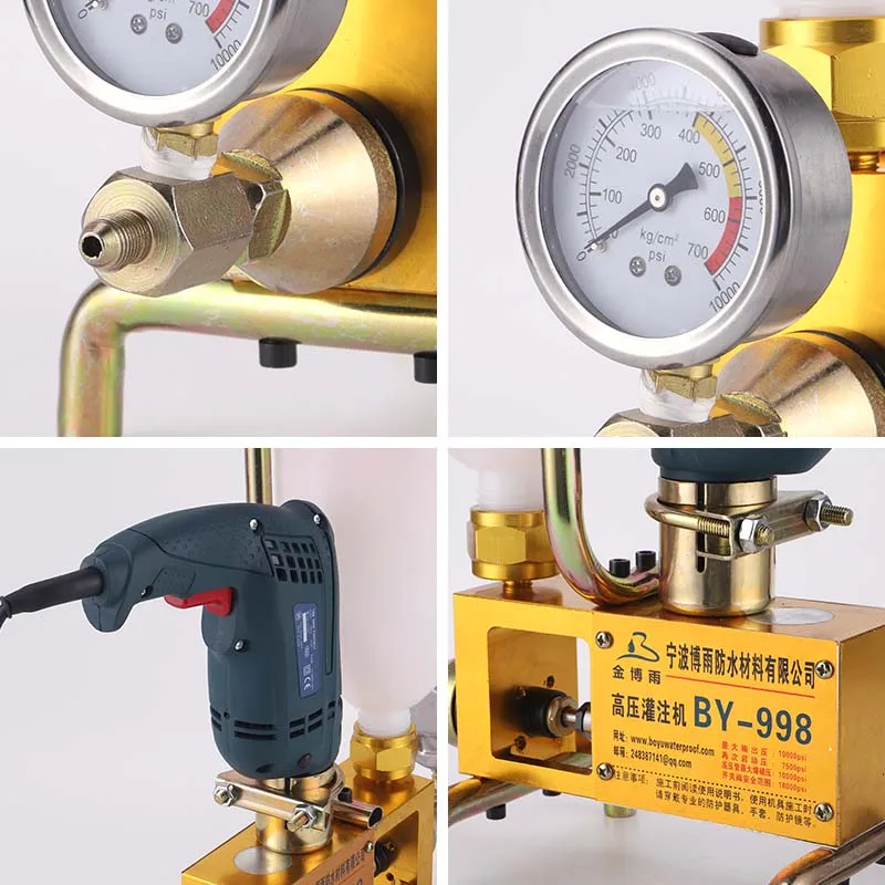 High Pressure Epoxy Grouting Polyurethane Injection Pump - Buy Pu ...