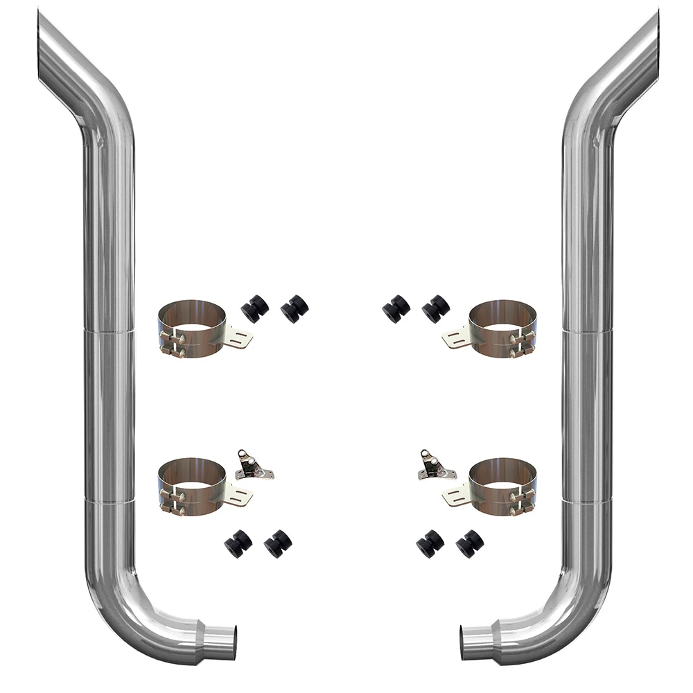 6 Inch 7 Inch 8 Inch Heavy Truck Exhaust Stack Kit - Buy 8 Inch Heavy ...