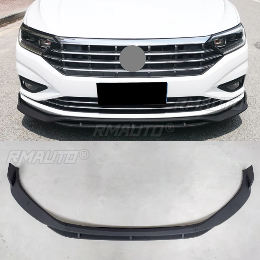 Car Front Bumper Splitter Lip Spoiler Splitter Deflector Lips Cover ...