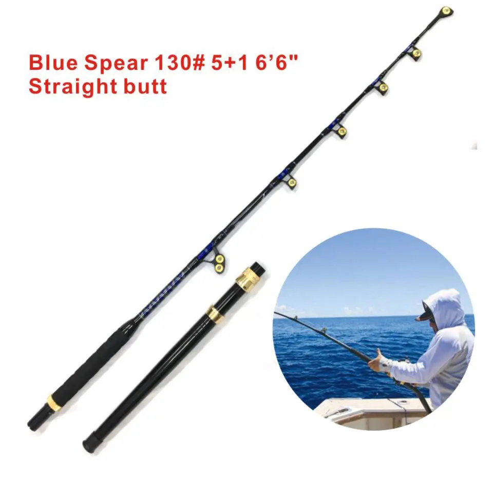130lb Marine Ocean Tuna Shark Offshore Deep Sea Fishing Rods