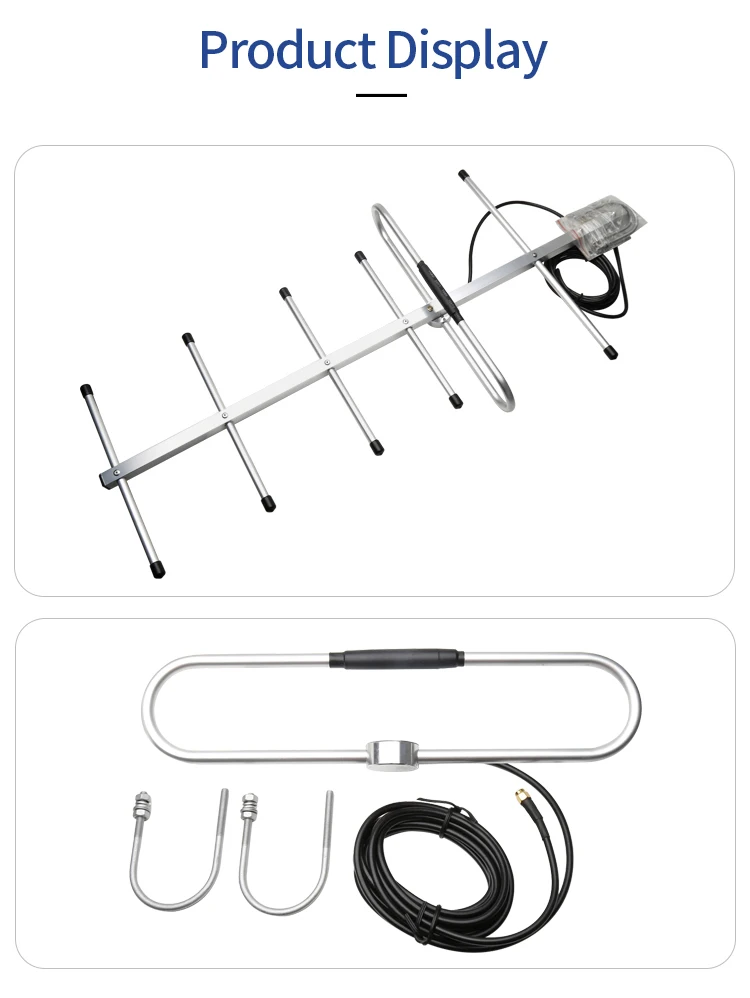 3 6 8 Element Long Distance 433 Mhz Yagi Antenna Wifi