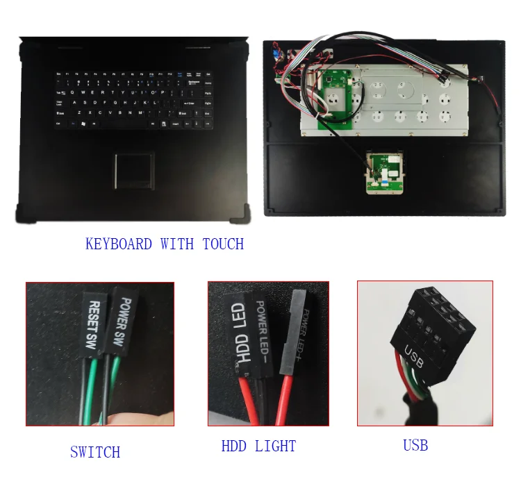 Ruggedized Trifold Computer with Three 18.5" Full HD Displays ...