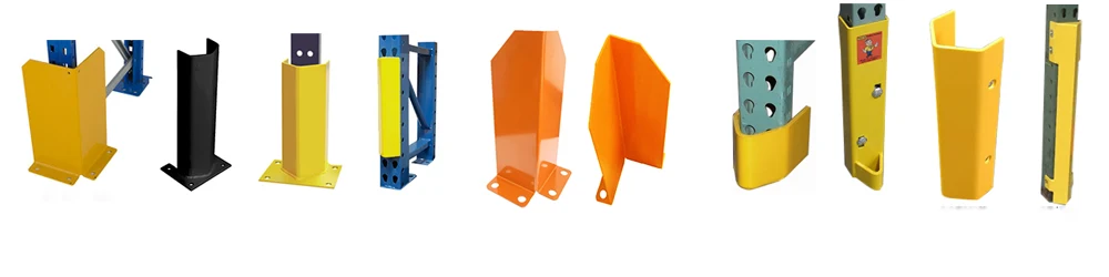 Industrial Warehouse Rack And Shelf Column Protectors For Pallet Rack ...