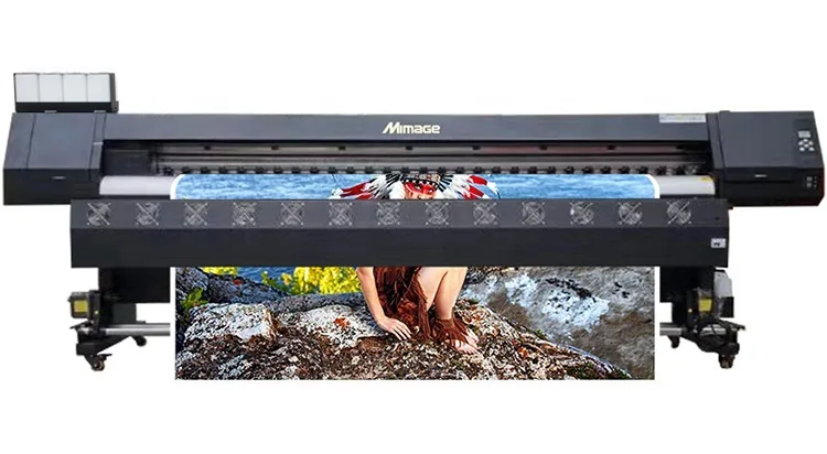 Mimage 3.2m 10ft Large Format Eco Solvent Printer Outdoor Flex Banner ...