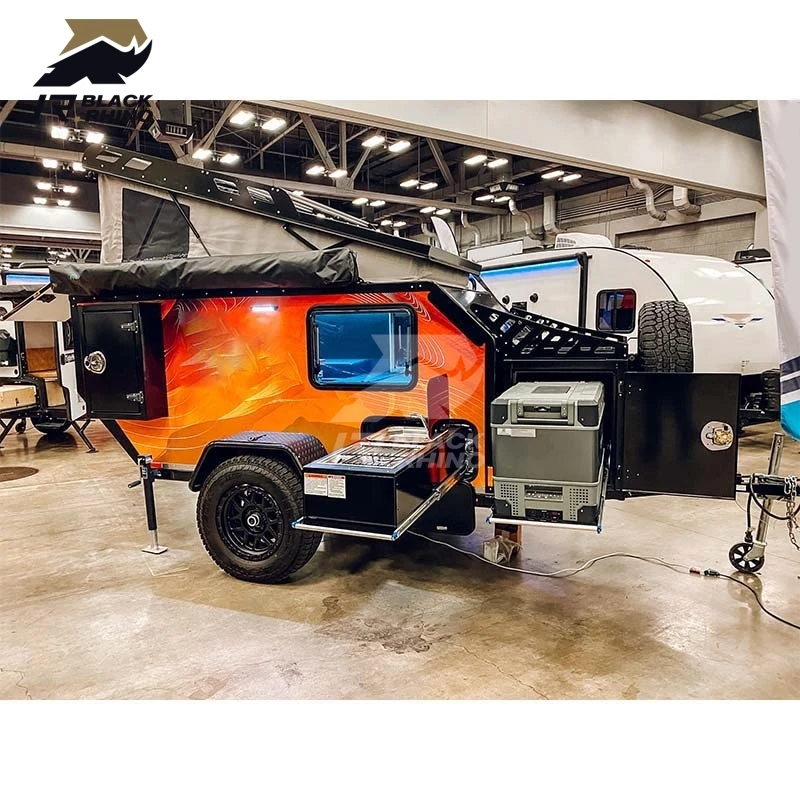 Family oriented travel trailer travel pods campers off road caravan ...