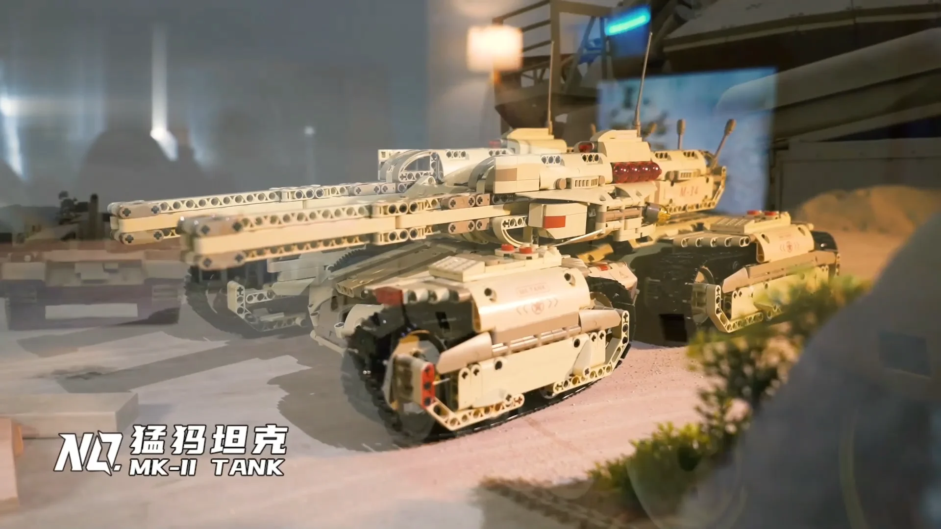 Mould King Remote Controlled Tank Toy Electronic Toys Building Block ...