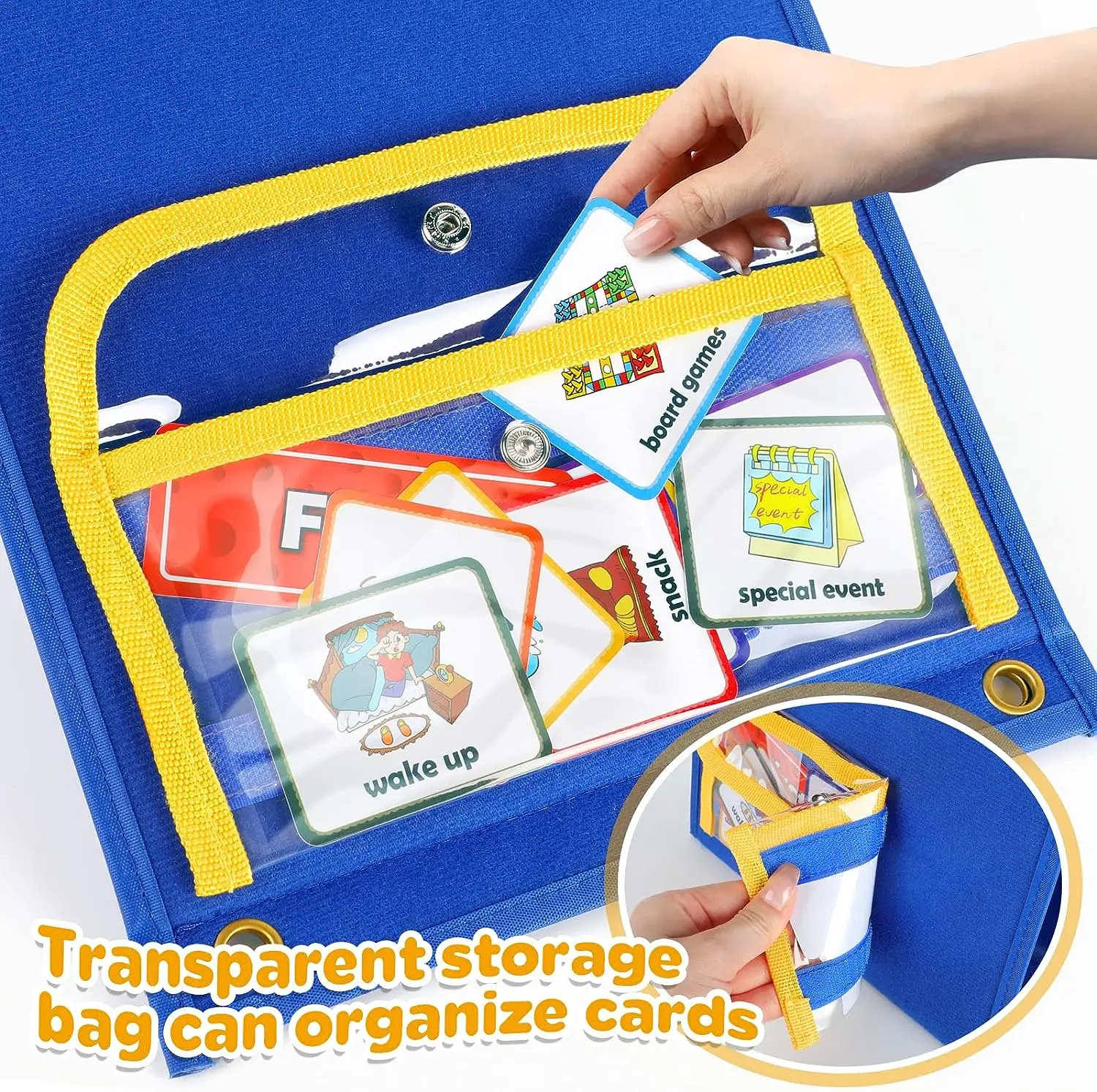 Large Visual Schedule for Kids Chore Reward Chart,Bedtime Routine Chart ...