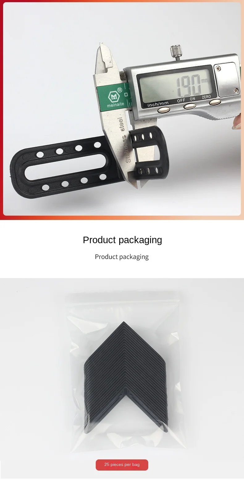 25 Pack Reusable Tile Leveling System Adjusting Tool for Internal and ...