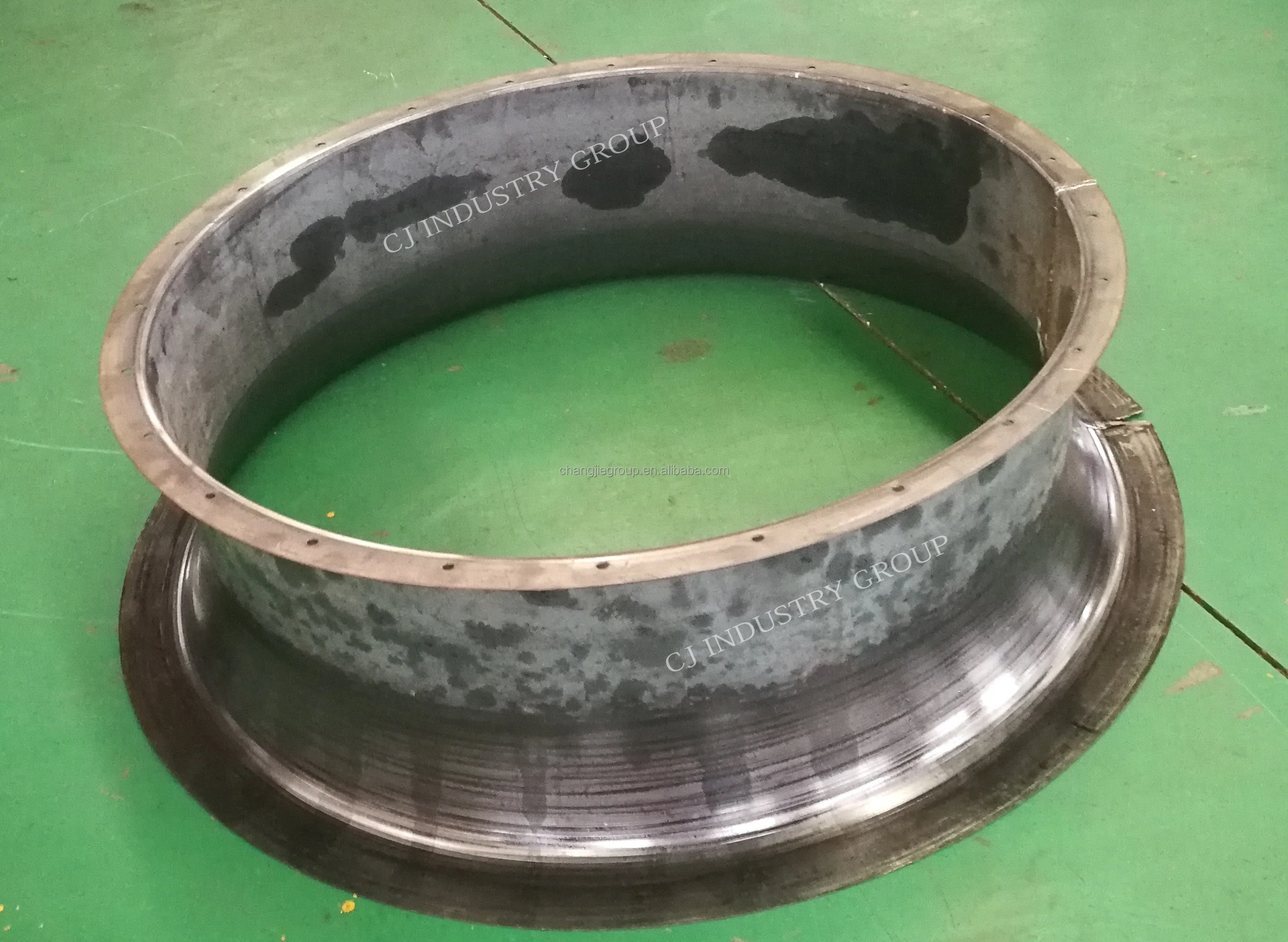 Cnc Axial Duct Fan Spinning Flanging Punching Machine For Inlet Cone ...