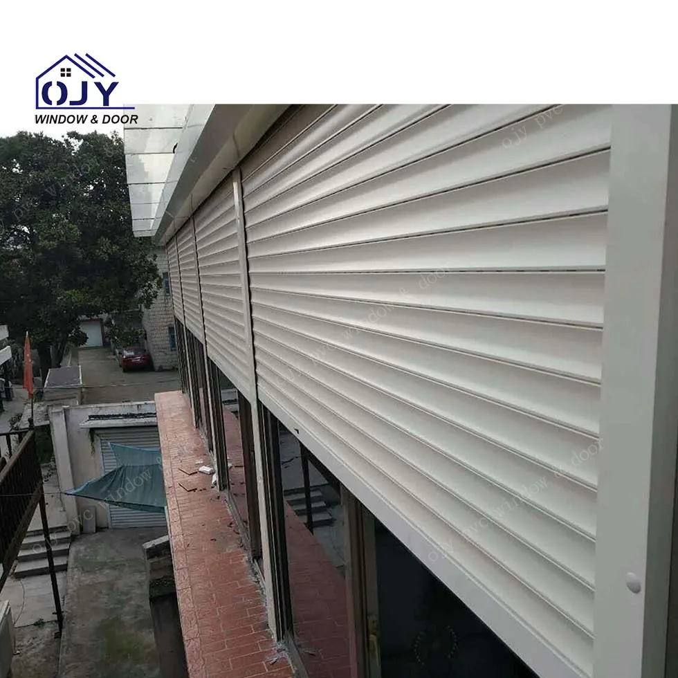Aluminium Residential Security Roller Shutters Wind Resistant and Anti ...