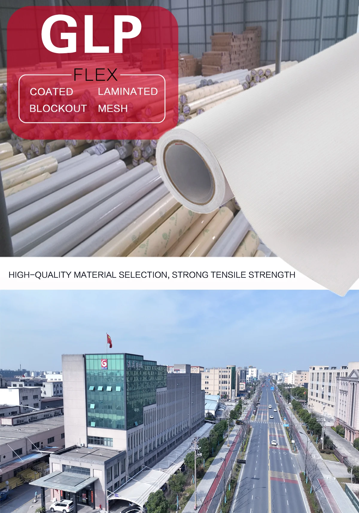 Advertising Poster Banner PVC Flexible Banner Material 440gsm Vinyl ...