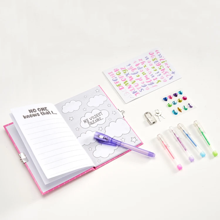 Custom Secret Notebook Set for Kids - High Quality Stationery