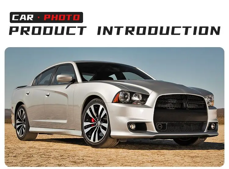 Factory Price Srt Body Kit For Dodge Charger Front And Rear Bumper ...
