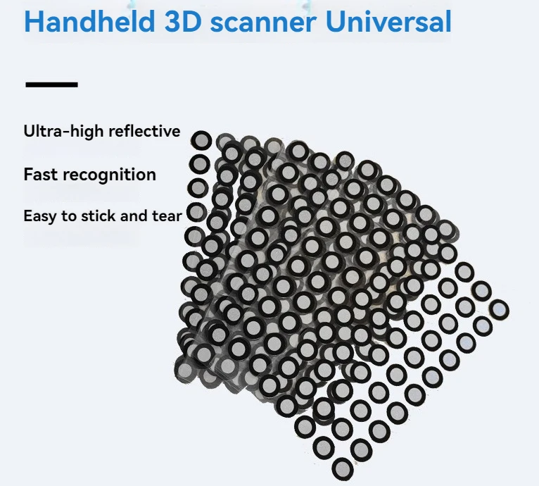 3D Scanning Reflective Markers - Precision and Versatility