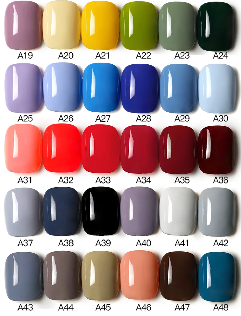 As Create Your Own Brand Custom Logo 48 Colors Gel Varnish Kit