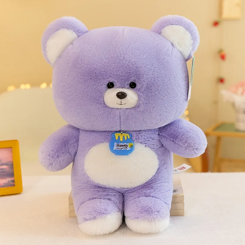 Super Kawaii Teddy Bear Plush Toys Cute Bear Stuffed Nice Huggable Doll ...