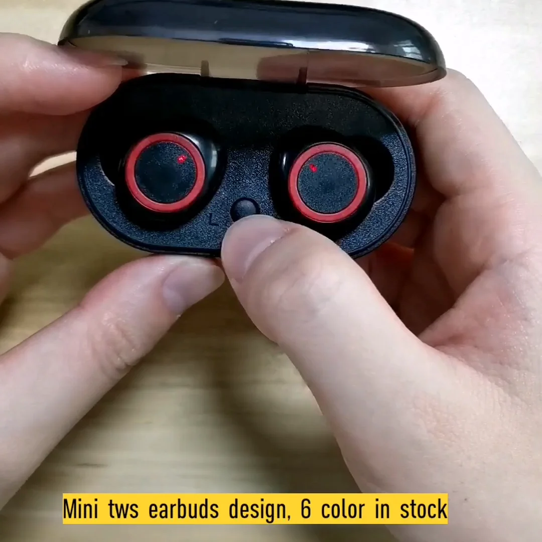 Tws Noise Cancelling Black Sport Ear Buds Earphone W1 Tws2 Y50 True ...