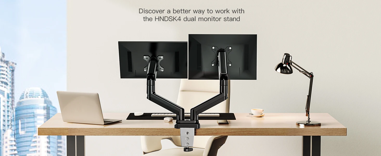 Huanuo Fully Adjustable Cable Management Desk Mount Smart Base Designer ...