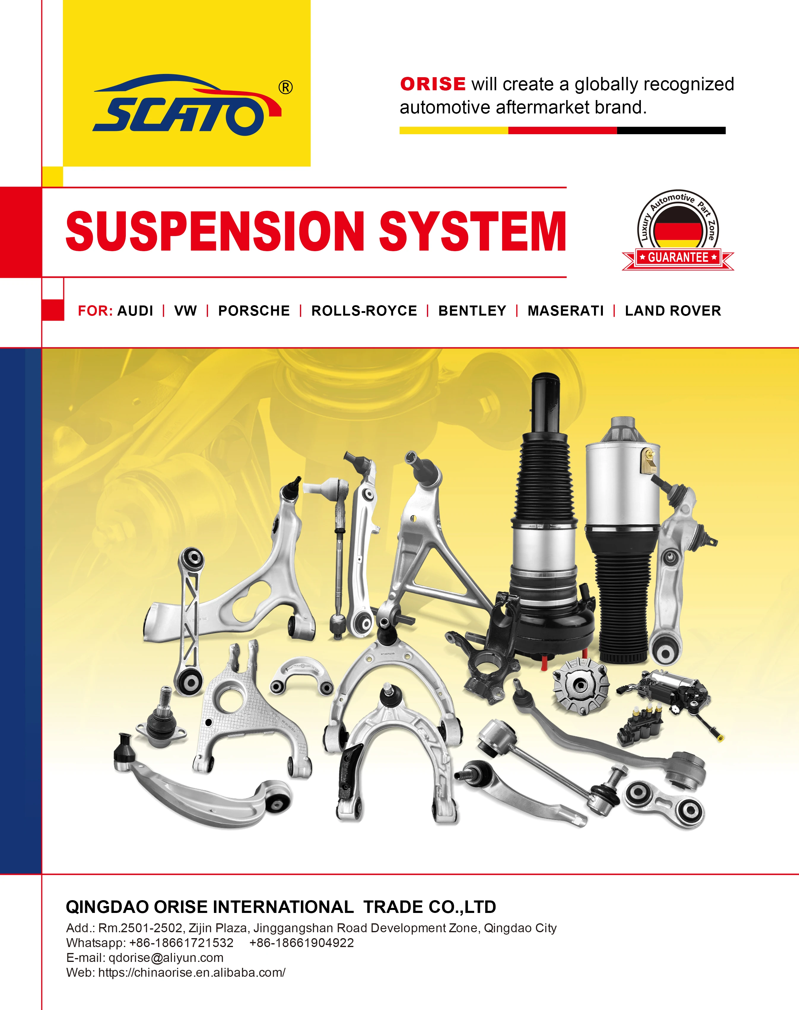 Rear Axle Left/ Right Suspension Stabilizer Bar Link For Audi A6 ...