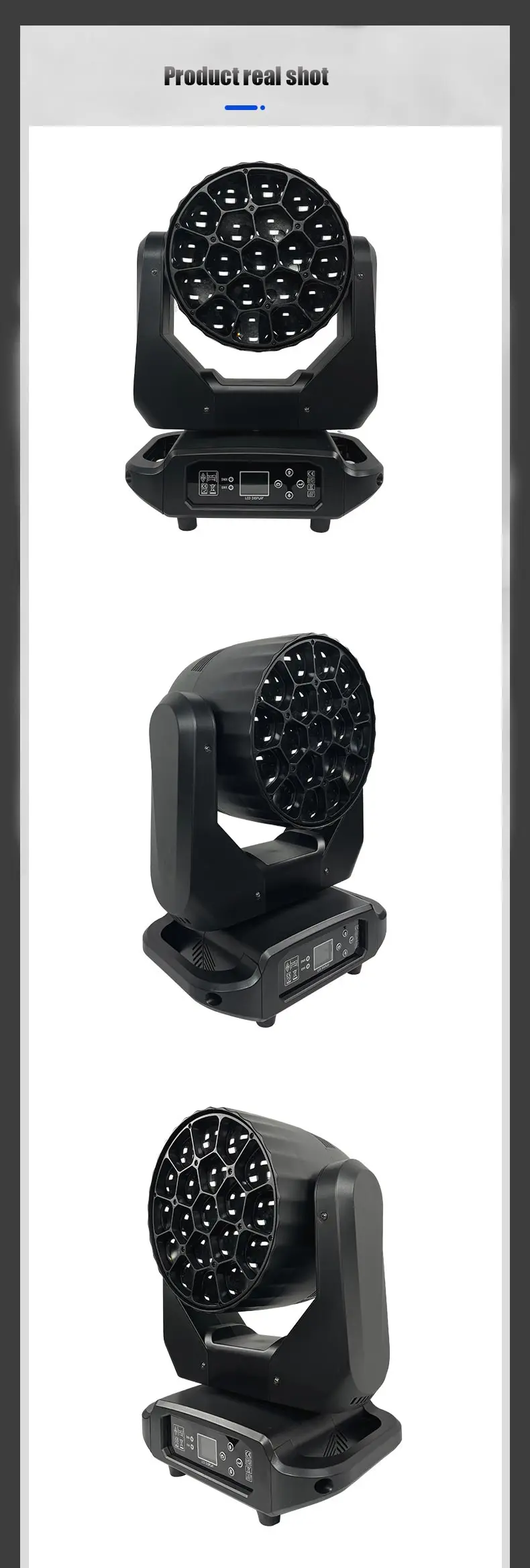Dj Lights For Night Club K15 Wash Zoom 19x40w Bee Eye Beam Moving Head ...