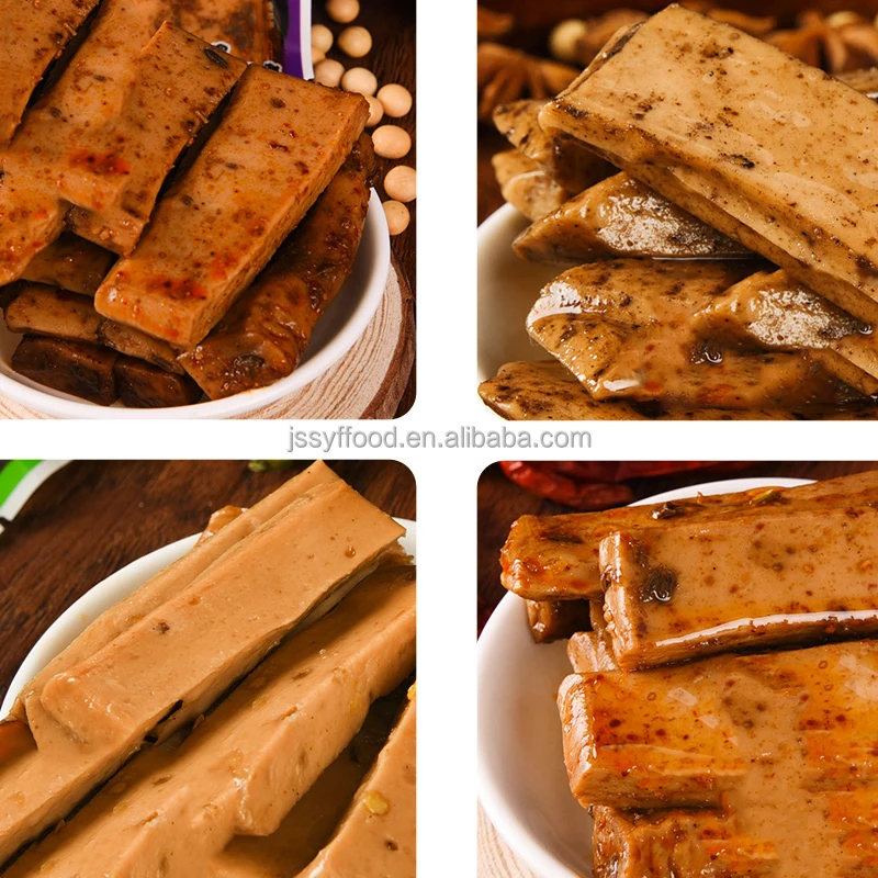 Exotic Snacks Halal Traditional Chinese Casual Snacks Dried Bean Curd ...