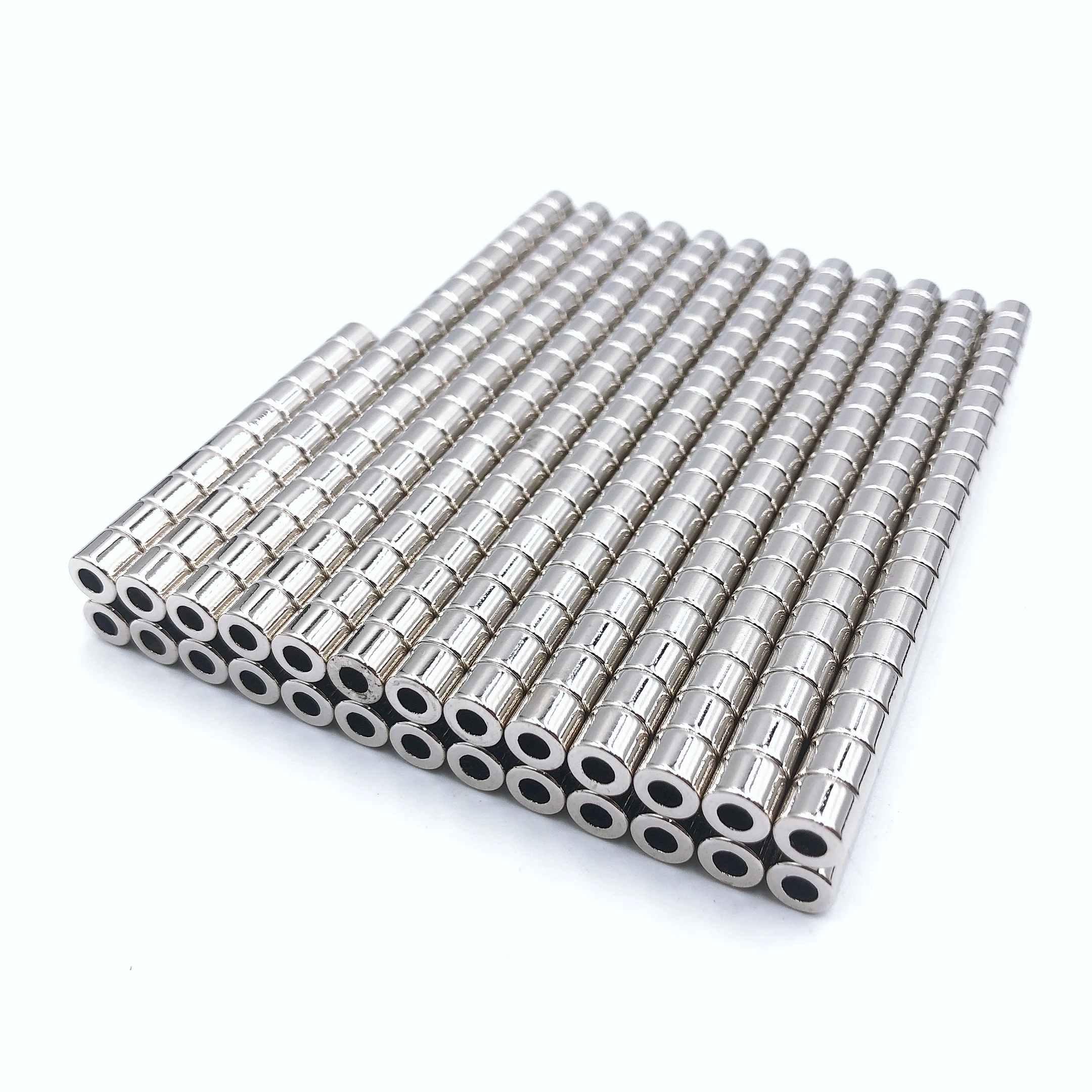 Magnetic Pen Gold Coating Hollow Cylindrical Magnets - Buy Gold Coating ...
