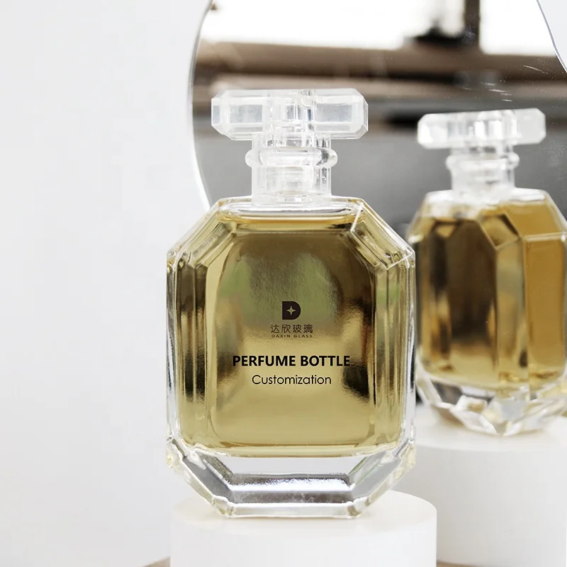 Alibaba.com: Luxury Glass Perfume Bottle 100ml 50ml 30ml with Custom ...