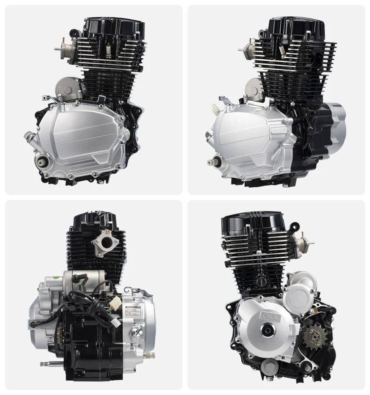 Fuel Efficient 4-stroke Motorcycle Engine Assembly 125cc 150cc 200cc ...
