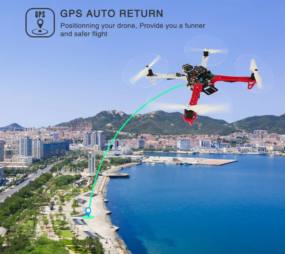 Radiolink Mini Pix V1.2 Flight Controller M8n Gps Ts100 Se100 Gps Same ...