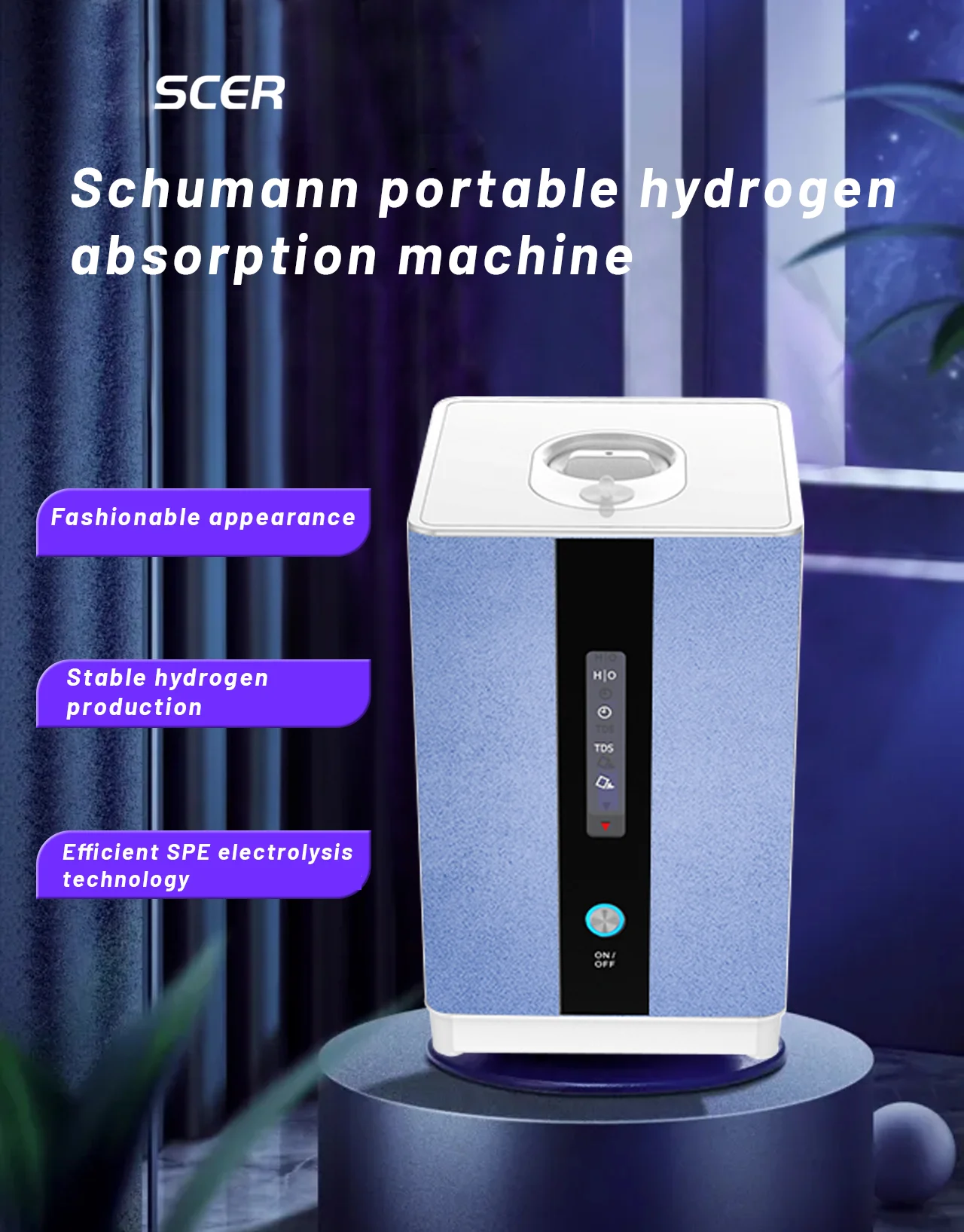 150ml Portable Hydrogen Machines 300ml Hydrogen Generator H2 Gas ...